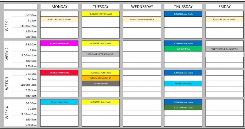 The Importance Of An Email Distribution Schedule - Daniel Bussius